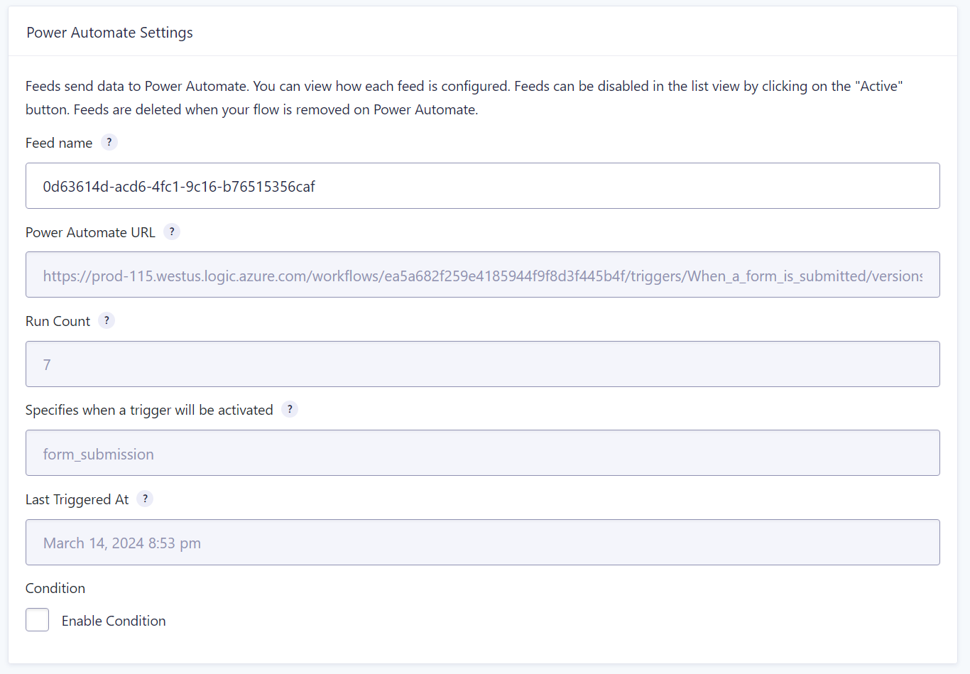 Gravity Forms Power Automate Professional » reenhanced